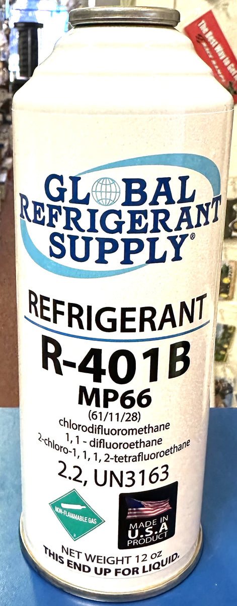 R401b, R-401b, 401b, MP66, Refrigerant, New Style 12 oz. Self-Sealing ...