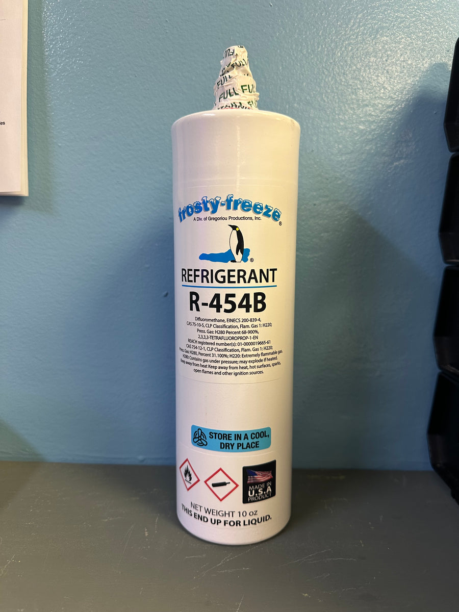 R454b, R-454b, Refrigerant, 10 oz., Replaces R410a & R32 Includes CGA6 ...