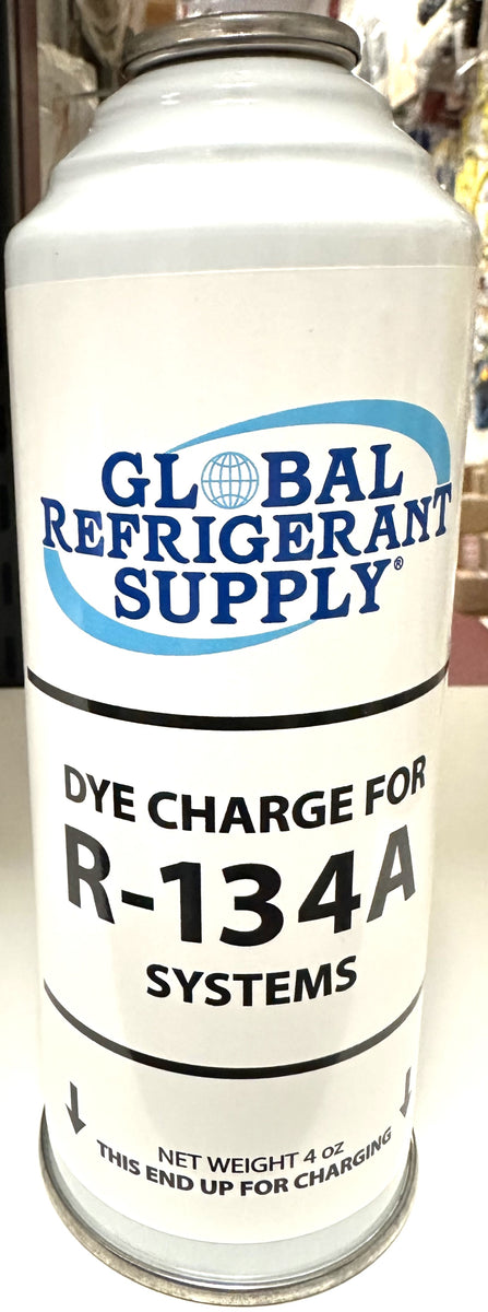 R134a Ultraviolet UV Dye Charge, 4 oz. Can, For R-134a Systems – Frosty Freeze A/C Products Company