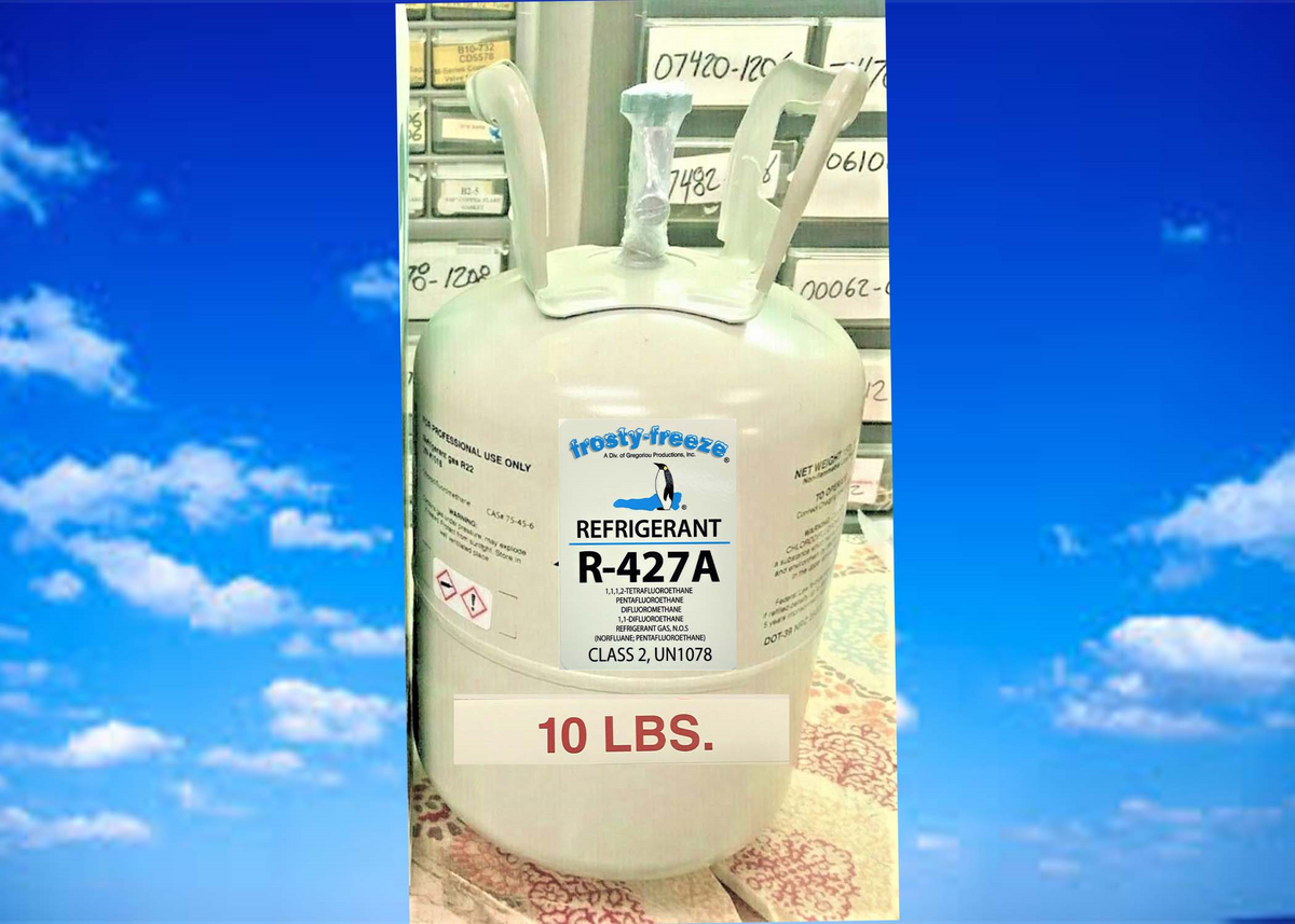 R427a, Refrigerant R-427a, 10 Lb. Factory Sealed Can, New Fresh R22 Re ...