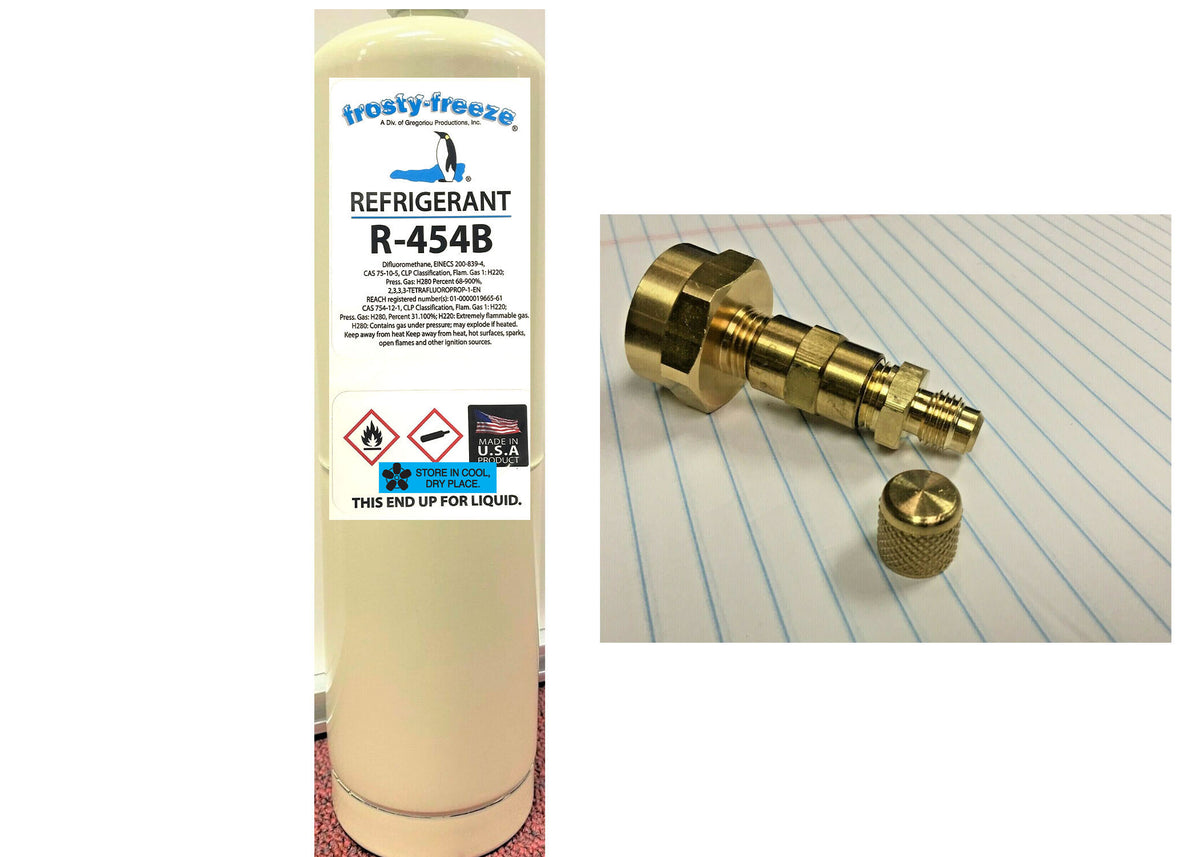R454b, R-454b, Refrigerant, 24 oz., Replaces R410a & R32 – Frosty ...