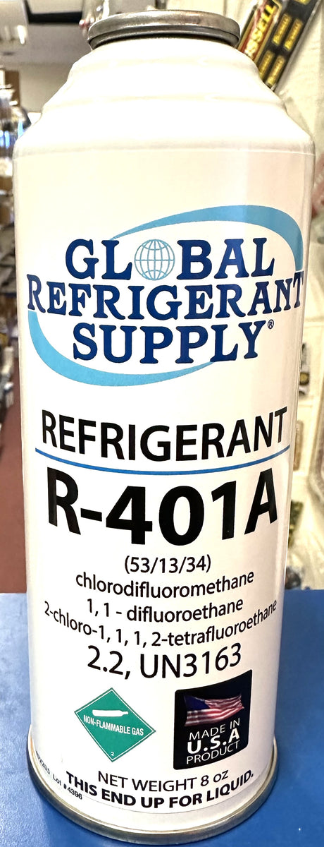 R401a, R-401a, 401a, MP39, Refrigerant, New Style 8 oz. Self-Sealing C ...