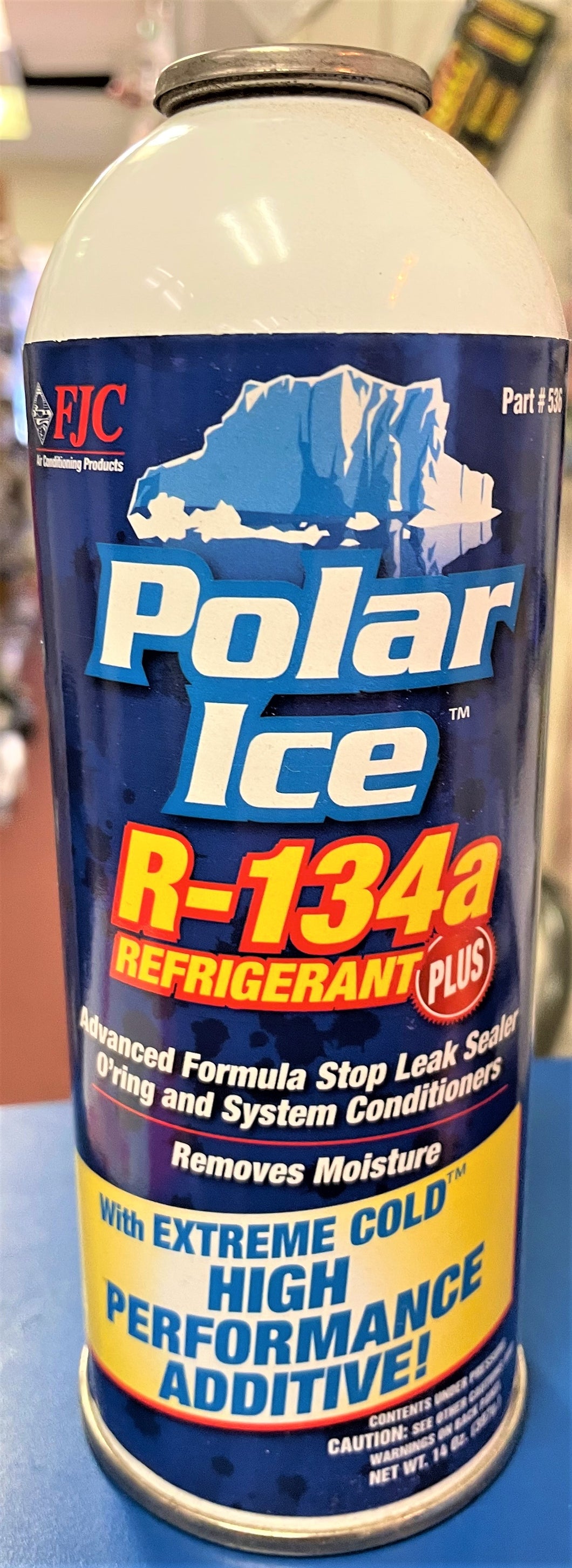 FJC Polar Ice R134a Mobile A/C Refrigerant PLUS 14 oz Part# 536 Advanc ...