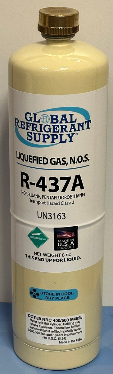 R437a, aka MO49 a R12 Refrigerant Replacement, 8 oz. – Frosty Freeze A ...