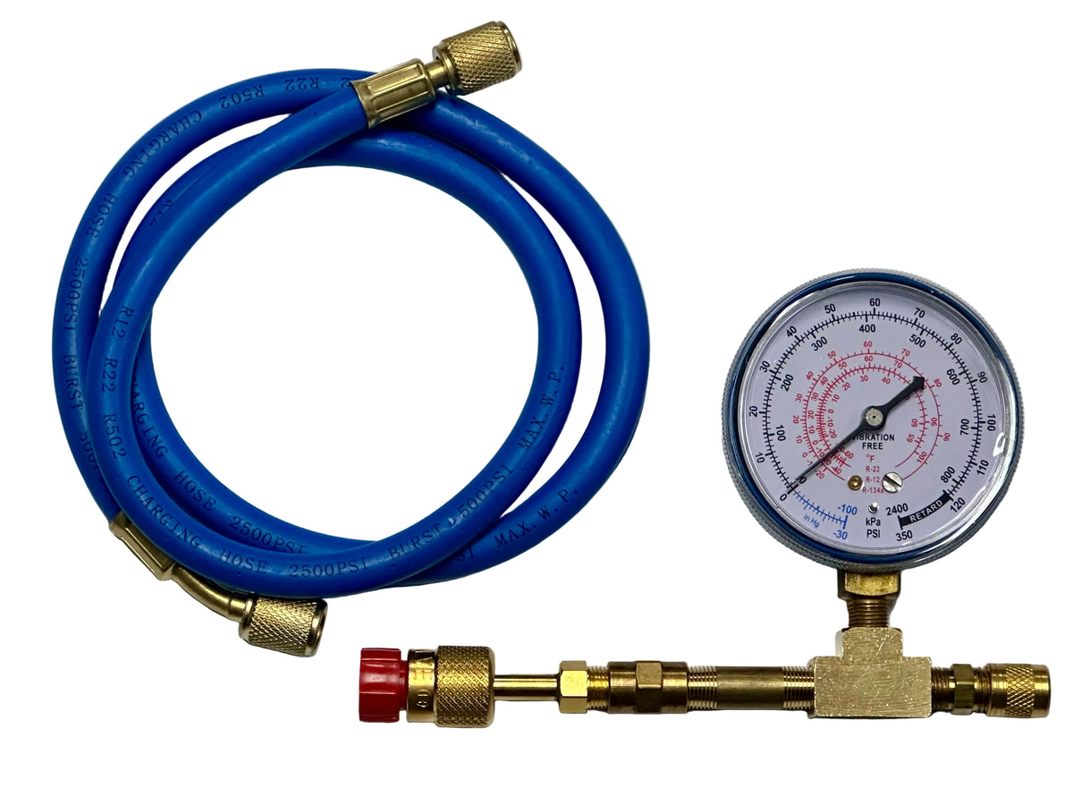 R409a for the 3 to 12 Lb. Tanks, Check & Charge-Kit Gauge Kit & Chargi – Frosty Freeze A/C ...