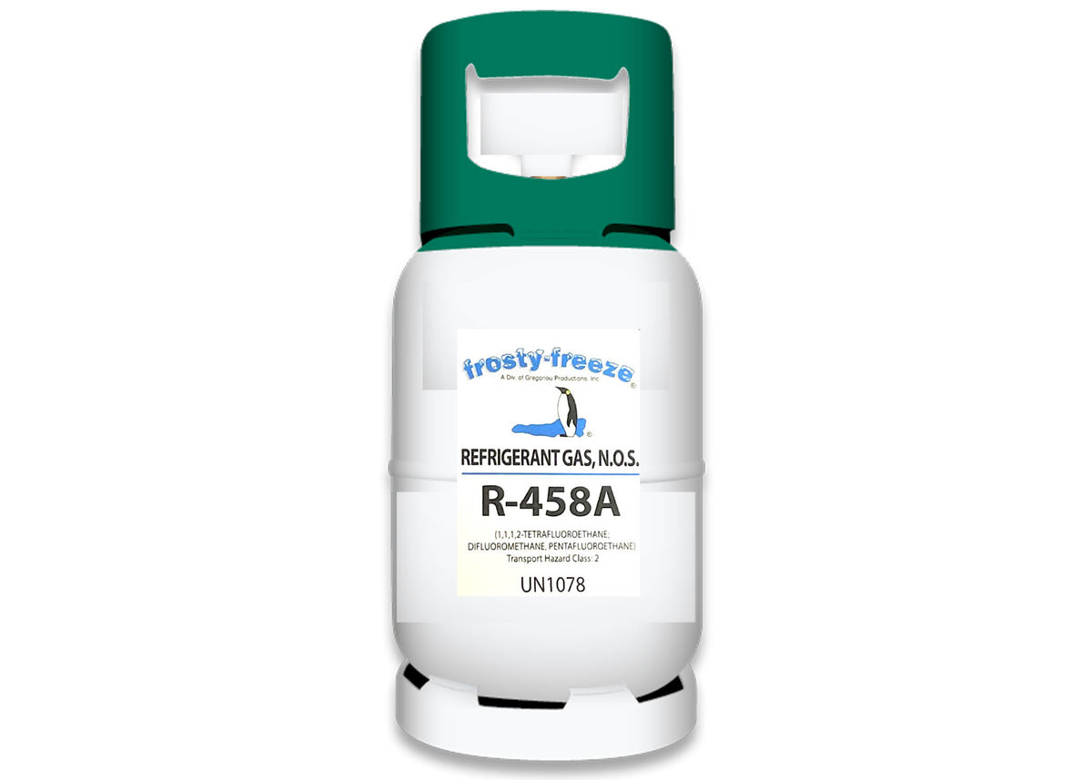 R458a, 3 Lb. TDX-20, Bluon, Air Conditioning Refrigerant A1-ASHRAE EPA ...