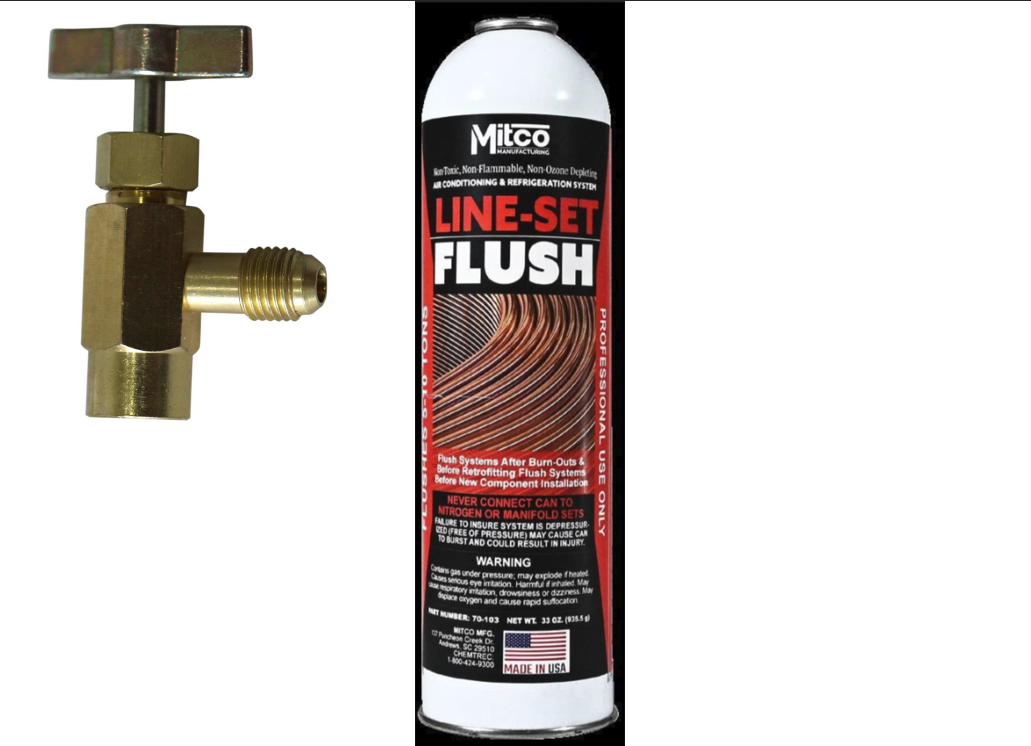 R11, 2 Lb. Can, Refrigerant For Line Flushing For A/C & Refrigeration ...