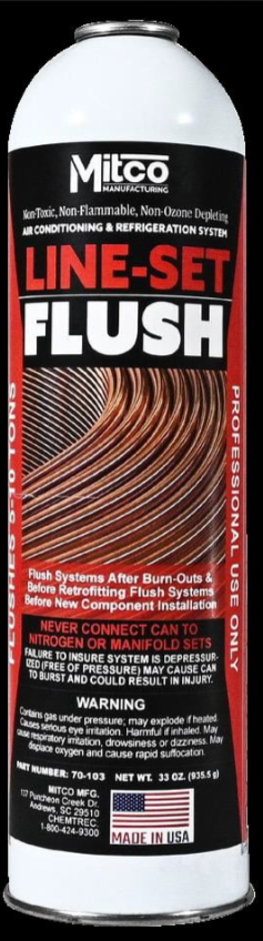 R11, 2 Lb. Can, Refrigerant For Line Flushing For A/C & Refrigeration ...