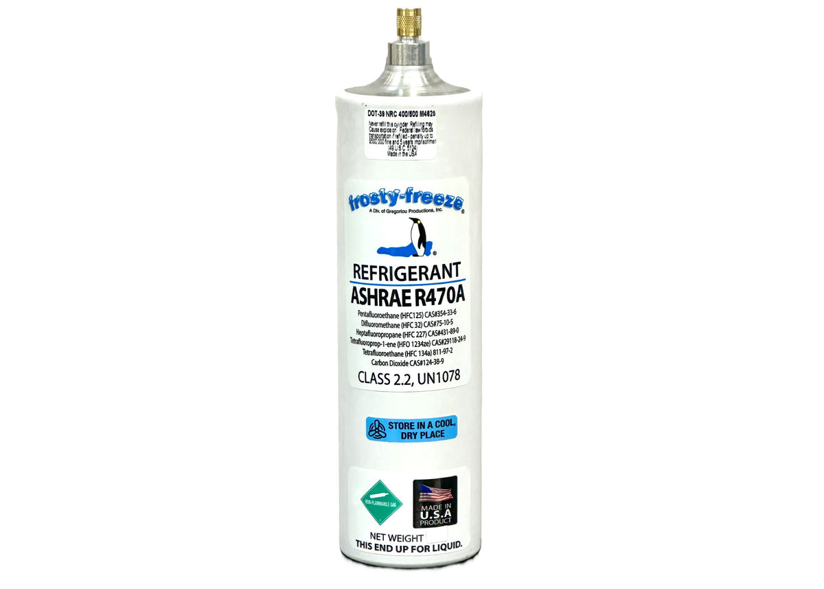 R470a Refrigerant, 8 oz., Professional Check & Charge-It Kit – Frosty ...