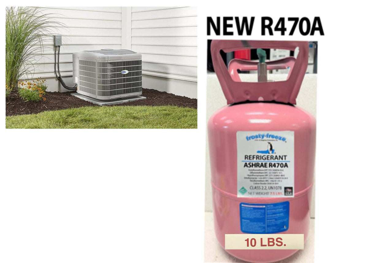R470a New Refrigerant, 10 lb. ASHRAE, EPA SNAP Approved, Home A/C Rech ...
